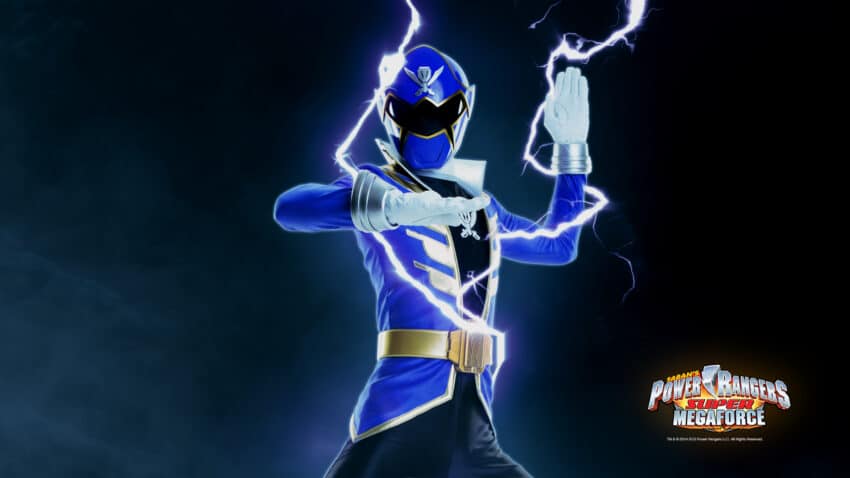 Super Megaforce Blue Ranger - Fun Kids - the UK's children's radio station