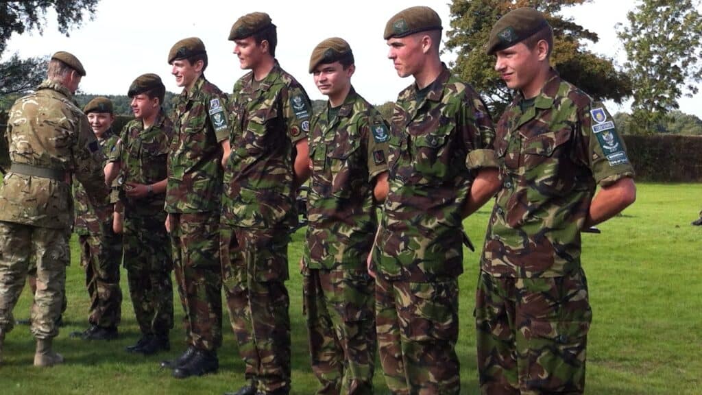In the Army Cadets - Fun Kids - the UK's children's radio station