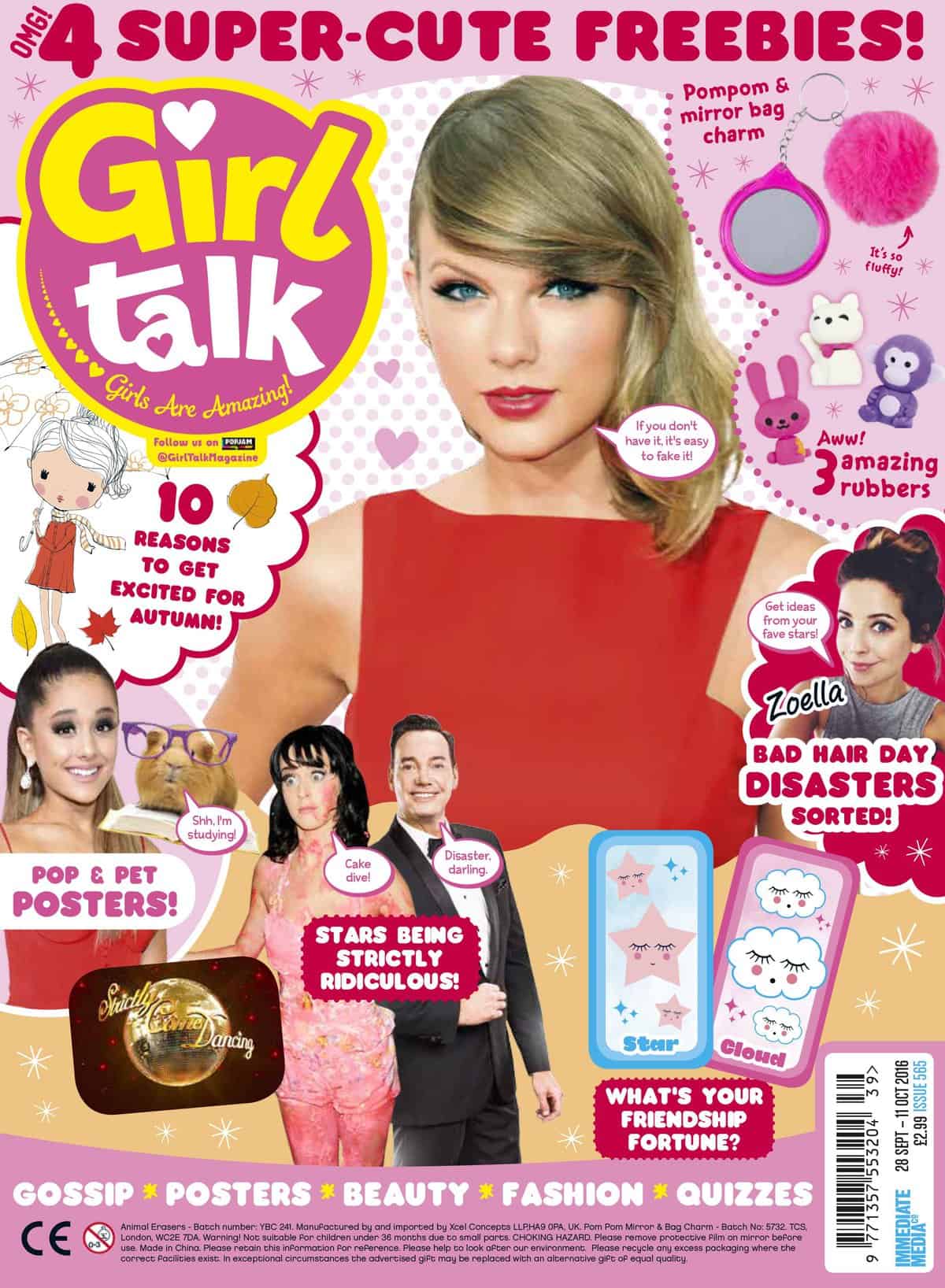5 reasons to get excited for autumn with Girl Talk magazine! - Fun Kids ...