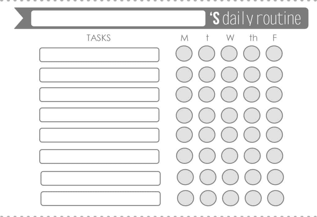 Download our free printable to-do list templates for back-to-school ...