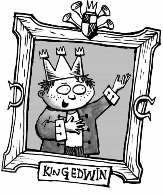 Meet King Edwin and evil Emperor Nurbison from Andy Riley's King ...
