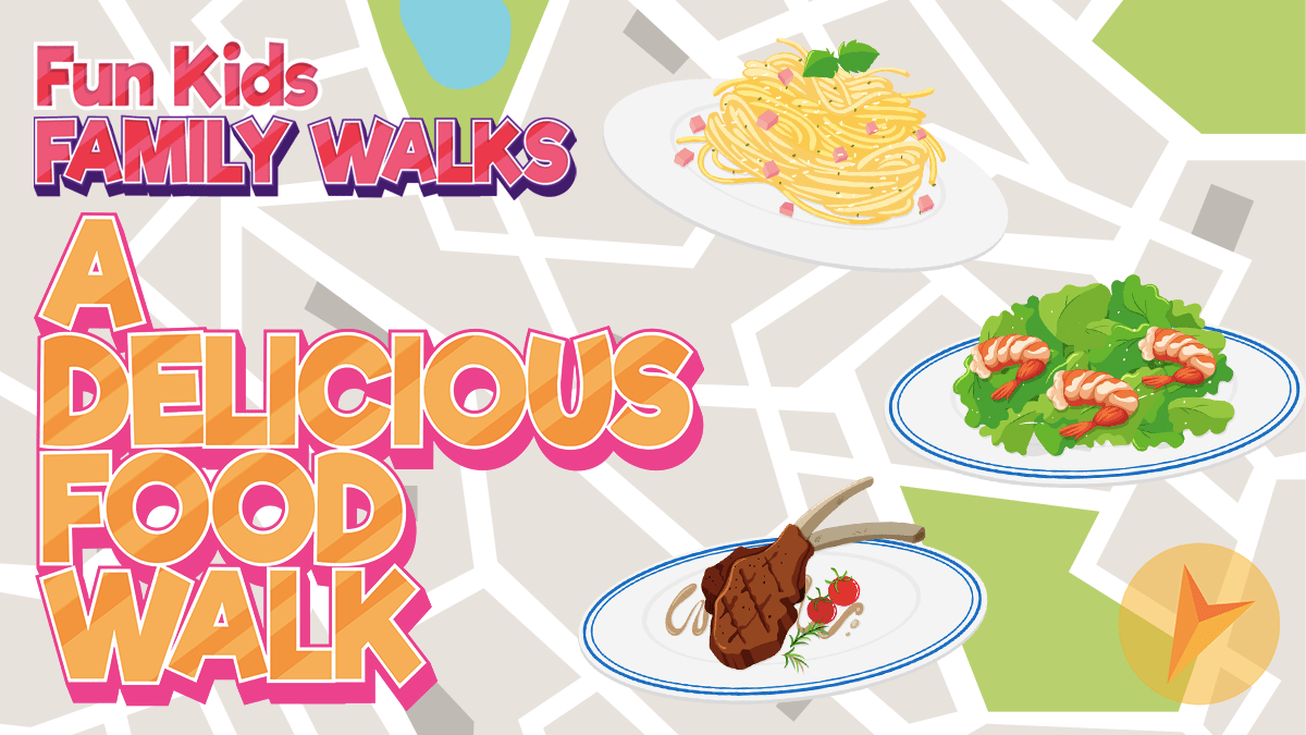 A Delicious Food Walk - Fun Kids - the UK's children's radio station